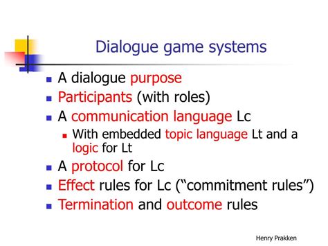Ppt Argumentation In Agent Systems Part 2 Dialogue Powerpoint Presentation Id 2897122