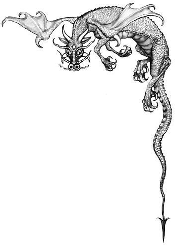 Dragon For Top Border Artofit