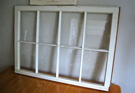 Antique 8 Pane Window Frame Sash