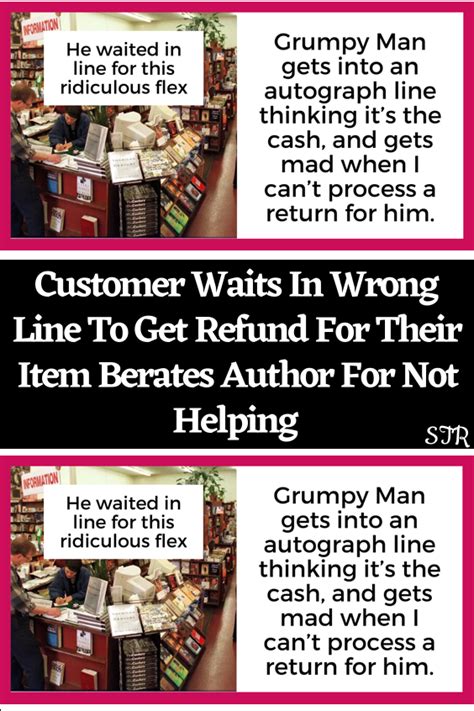Customer Waits In Wrong Line To Get Refund For Their Item Berates