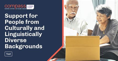 Support For People From Culturally And Linguistically Diverse
