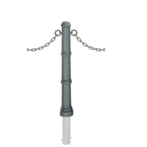 Столбики антипарковочные алюминиевые с кольцами для цепи Киев Львов Одесса Днепр Харьков