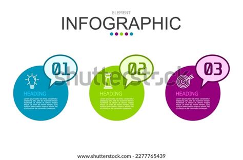 Vector Infographic Circle Text Box Template Stock Vector Royalty Free Shutterstock