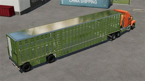 Wilson Silverstar Cattle Trailer FS22 KingMods