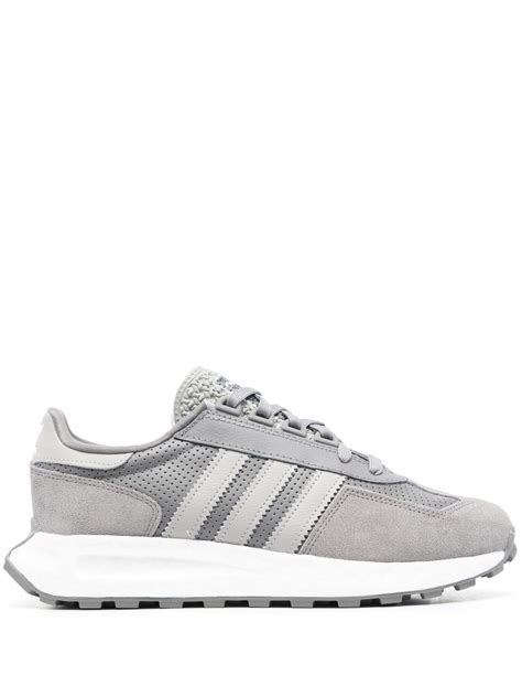 Adidas Originals Retropy E5 Leather Sneakers In Grey | ModeSens