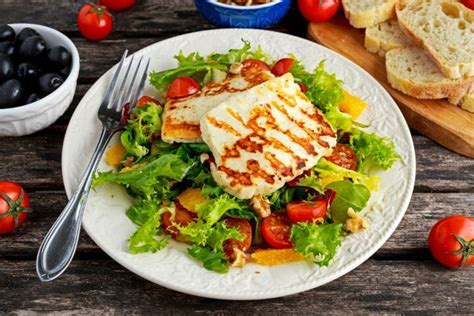 Grilled Halloumi Cheese Recipe Awesome Cuisine
