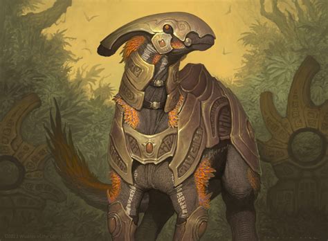 John Tedrick The Lost Caverns Of Ixalan Armored Kincaller