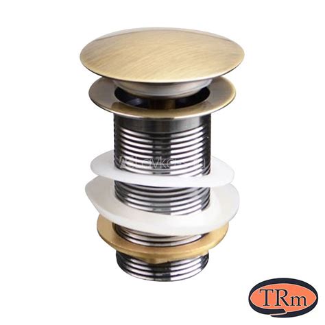Донный клапан click-clack TERMA antique bronze 10113