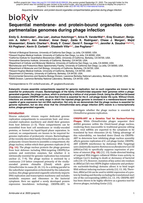 Pdf Sequential Membrane And Protein Bound Organelles