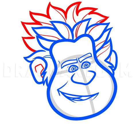 How To Draw Wreck It Ralph Wreck It Ralph Step By Step Drawing Guide
