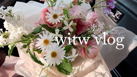 Vlog 플로리스트 일상 브이로그 이번주 꽃시장 꽃들 해물라면 먹고 출근하고 숲속 요정님들과 종강파티 하는 일상 Youtube