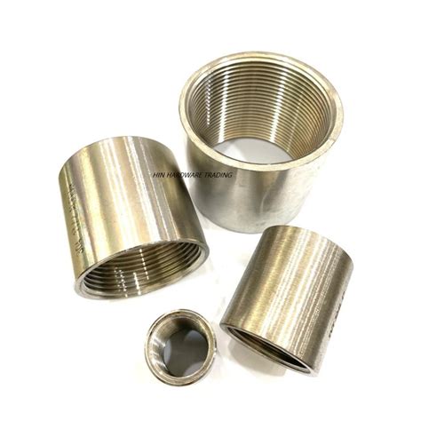 Stainless Steel Full Threaded Coupling Socket Sus304 Shopee Malaysia