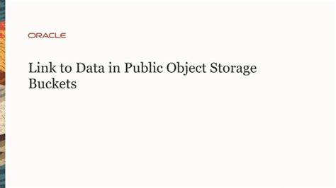 Ben Greenberg On Linkedin Link From Oracle Autonomous Database To Data In Public Object Storage…