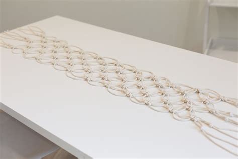 DIY Macrame Table Runner