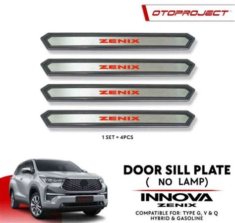 Jual Sill Plate Pintu Innova Zenix Door Sillplate Cover Pintu