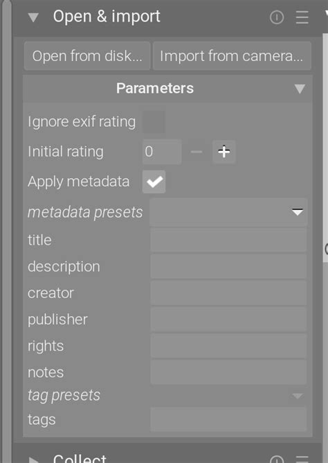 Obscure Parameters Drop Down In Open And Import Module · Issue 94 · Aurelienpierreengansel