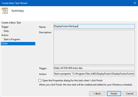 Schedule Displayfusion Settings Backups • Help Guide • Displayfusion By