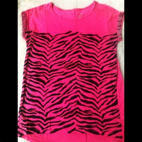 Justice Shirts And Tops Justice Top Cute Pink Sequence Size 4 Poshmark