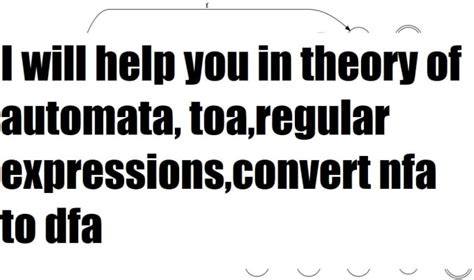 Do Theory Of Automata Toaregular Expressionsconvert Nfa To Dfa By