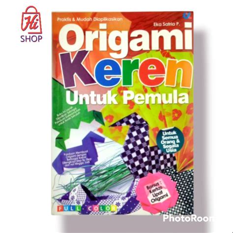 Jual Buku Origami Keren Untuk Pemula Shopee Indonesia