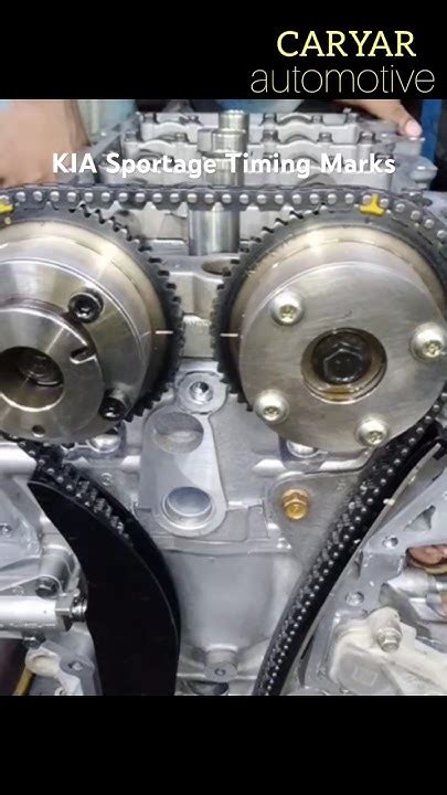 Kia Hyundai Engine Timing Marks Kia Sportage Ke Engine Timing
