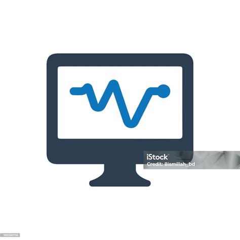 Online Graphical Analysis Icon Stock Illustration Download Image Now