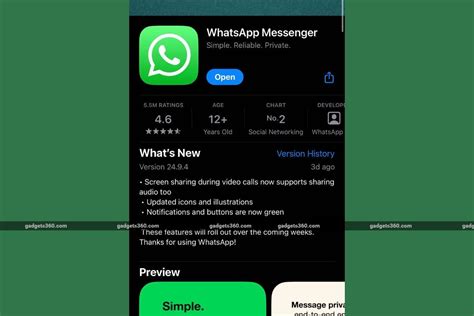 WhatsApp Update With Green Buttons And New Icons Rolled Out For IOS