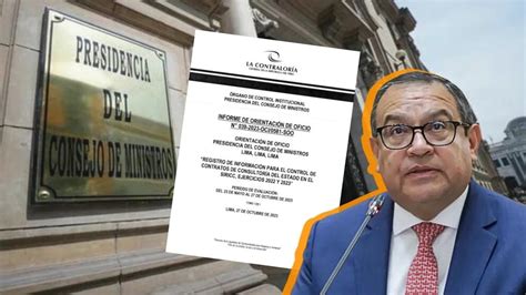 Gestión De Alberto Otárola No Habría Registrado Los Contratos De Los