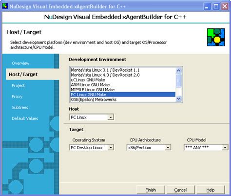 SNMP Agent Studio For Desktop Linux NuDesign Technologies