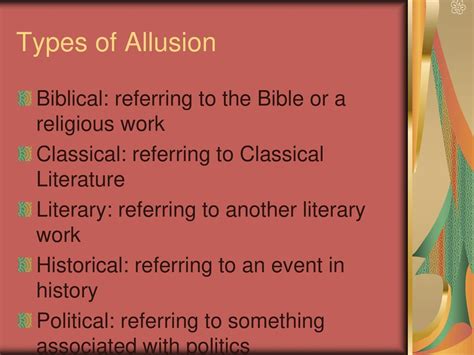 What Are Allusions Mrs Brown 8th Grade Ela Ppt Download