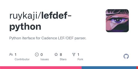 Github Ruykaji Lefdef Python Python Iterface For Cadence Lef Def Parser