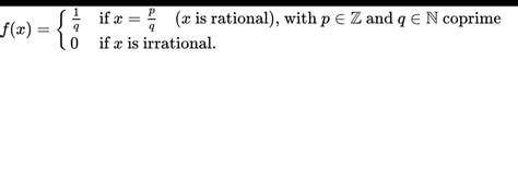 why is thomae s function continuous at every irrational number maths