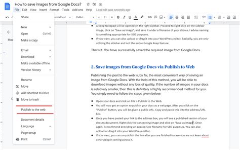 How To Save Images From Google Docs Document To Your Mac Or PC Gaurav Tiwari