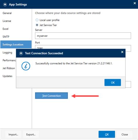 Connect To The Jet Service Tier Using Jet Reports Jet