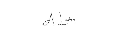91 A Lambert Name Signature Style Ideas Best Online Signature