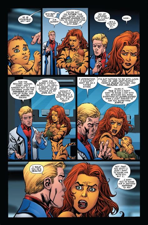 Tigra Doesnt Want Hank To Raise Their Son Rtigramarvel