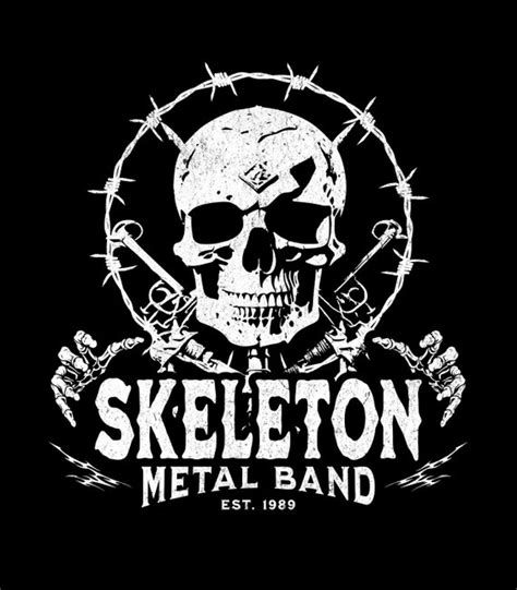 How To Draw Metal Band Logos