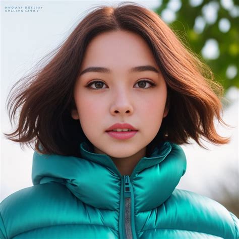 Women Wearing Puffer Jackets Bundle 5