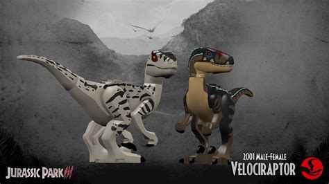 Jurassic Park 3 Velociraptor Female
