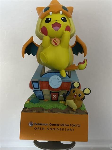 れてしまっ 【タグ付き】ポケモンセンター メガトウキョーのピカチュウ メガリザードン ぬいぐるみ