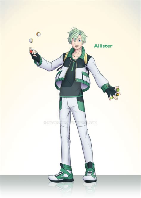 Allister The Pokemon Trainer By Nookcat On Deviantart