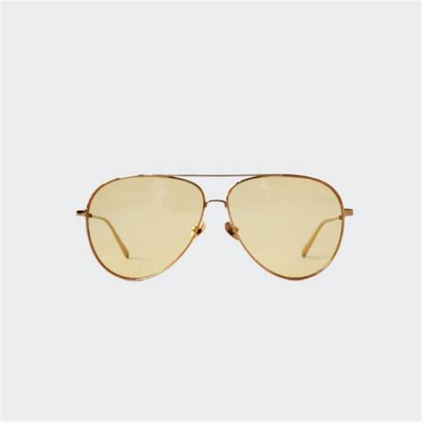 Reframe Utopia Sunglasses Yellow Gold Garmentory