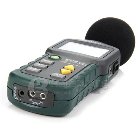 Mastech Ms6700 Lcd Display Digital Sound Level Meter 30 130db