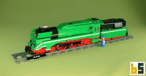 Dr 18 201 Steam Loco Kit From Lego® Bricks The Brickworms