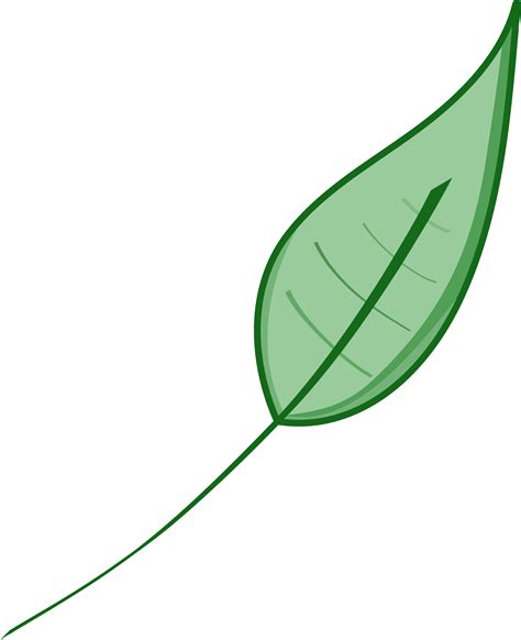Clipart Green Leaf