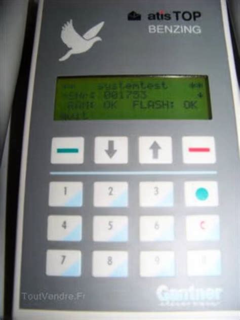Constateur Electronique Benzing Atis Top 2 Plaques Bardos 64520