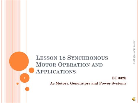 PPT Synchronous Motors In Operation Phasor Diagram Interpretation And Load Impact PowerPoint