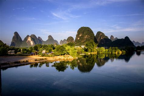 Yangshuo A County Of Karst Landforms Chinadaily Cn
