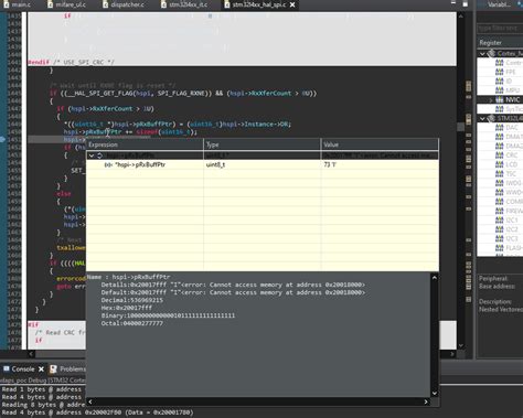 Solved Hardfaulthandler Error In Spi Stmicroelectronics Community