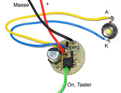 DG7XO S Homepage Selbstbauprojekte Luxeon LED Dimmer Logik
